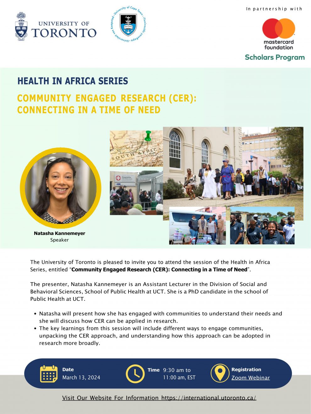 Health in Africa Series - Community Engaged Research (CER): Connecting ...
